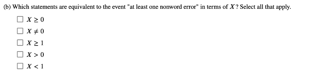 Solved Spell-checking software catches nonword errors that | Chegg.com