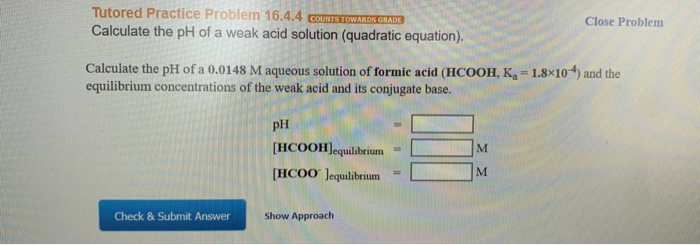 Solved Tutored Practice Problem 16.4.4 COUNTS TOWARDS GRADE | Chegg.com