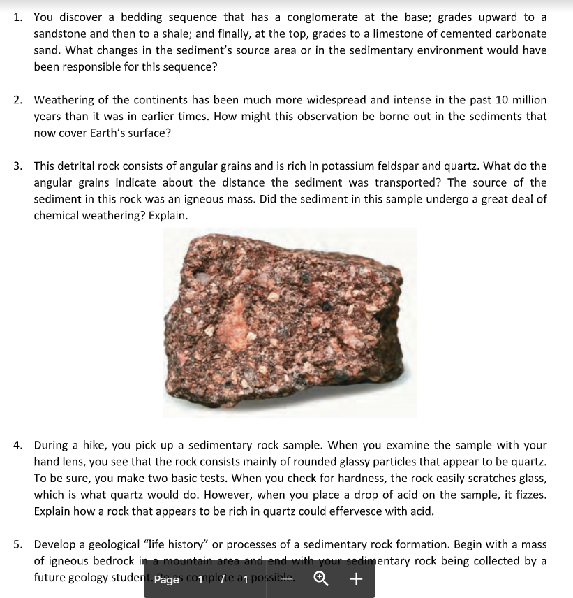 Solved 1. You discover a bedding sequence that has a | Chegg.com