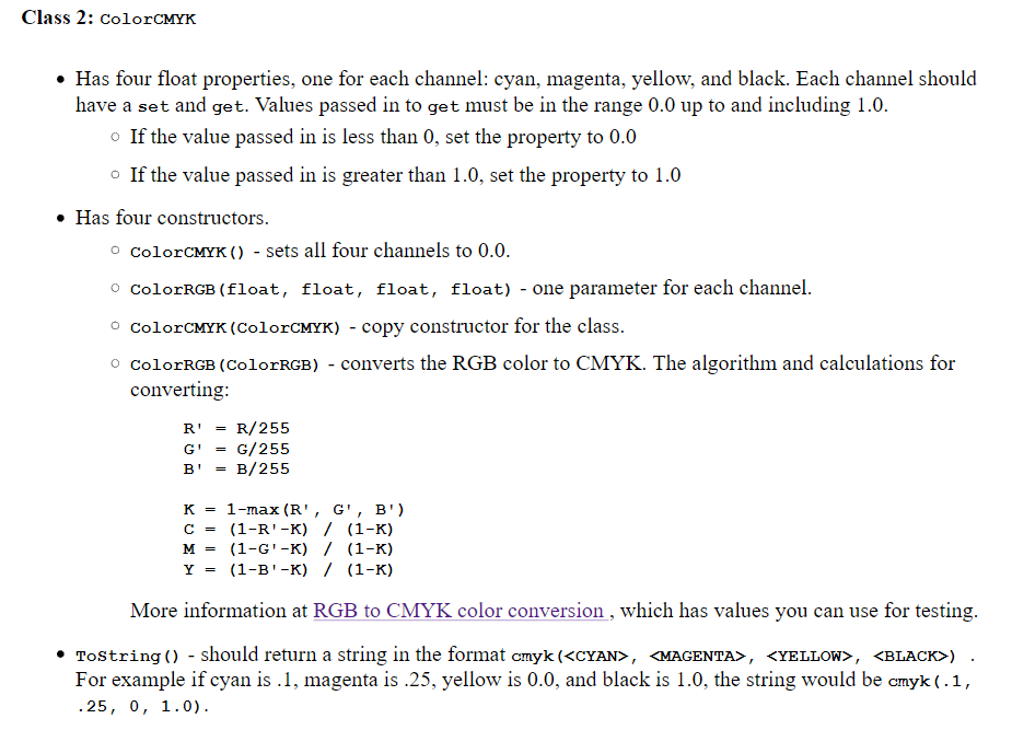 Solved I just need to know how to implement the fourth | Chegg.com