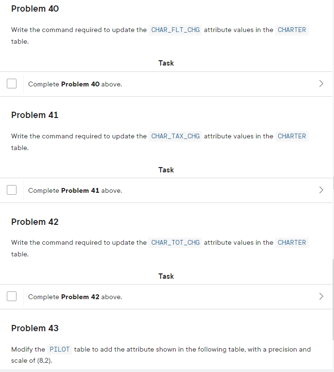 Solved The PILOT tableCreate a trigger named that | Chegg.com