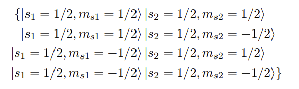 Angular momentum addition using the example of two | Chegg.com