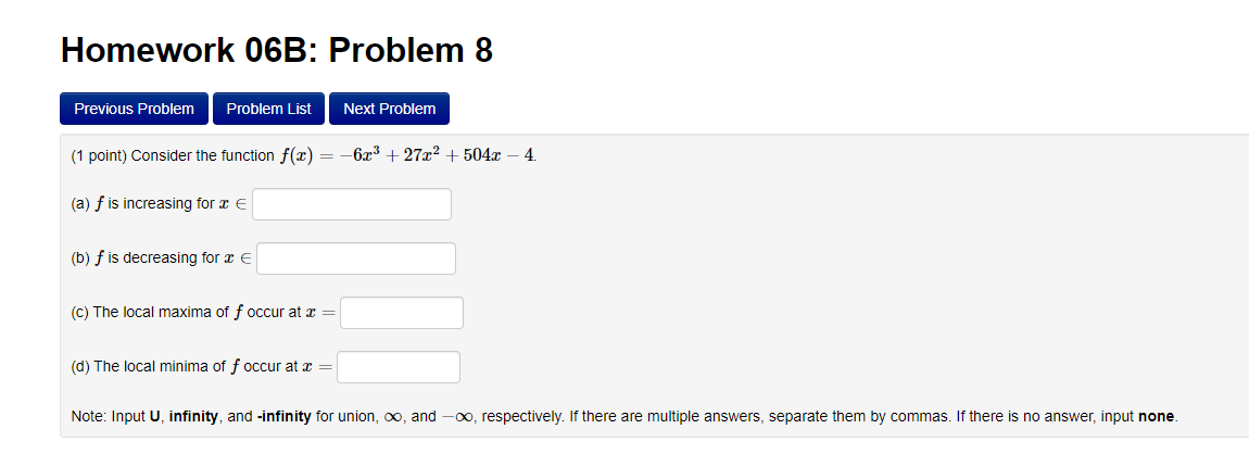 Solved Homework 06B: Problem 10 Previous Problem Problem | Chegg.com