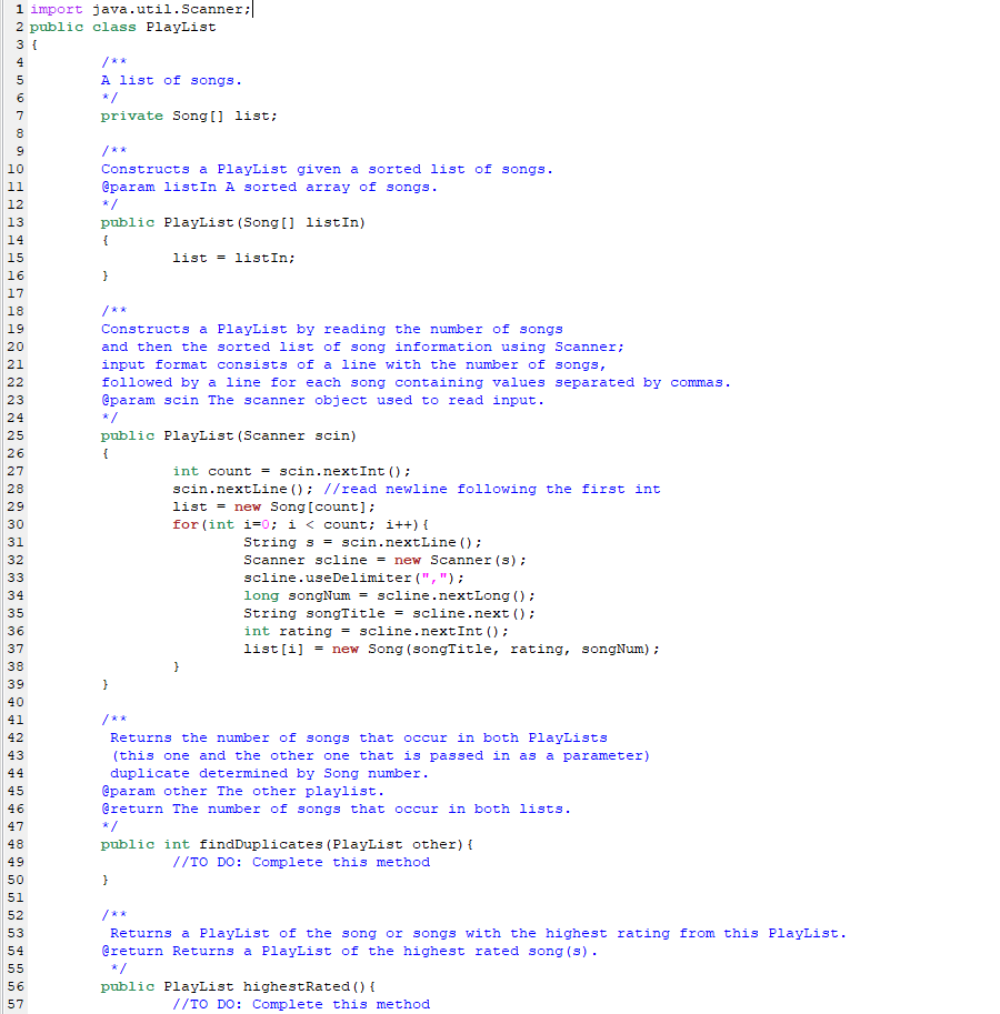 Solved You are provided with three java source files in D2L. | Chegg.com