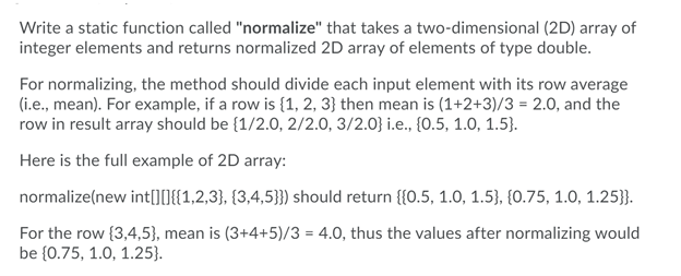 Solved Write a static function called Solved Write a static function called