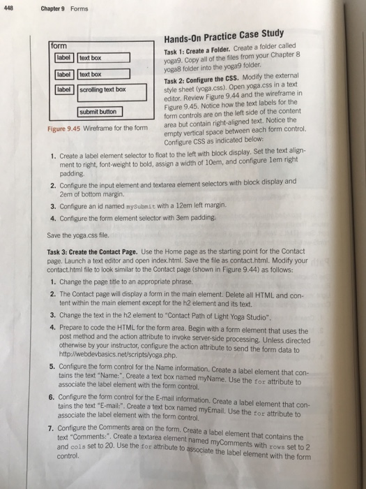 Solved Task 4: Configure HTML5 Form Controls. Get more | Chegg.com