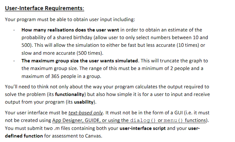 Solved Complete using MATLAB module 2 code: function | Chegg.com