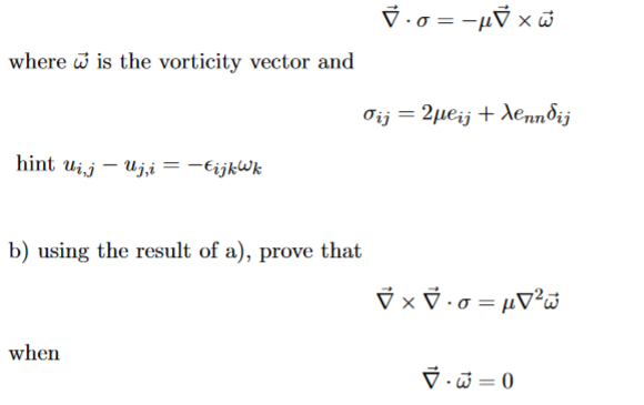 Solved Using Indicial Notation A Prove That The Divergence 