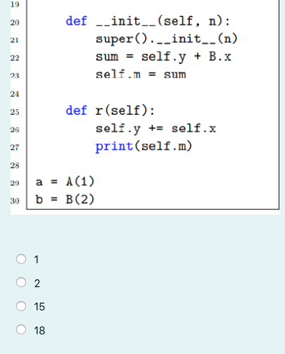 Solved a local variable is created on line 22 An attribute | Chegg.com