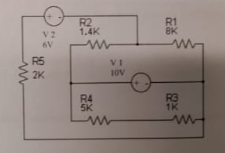 Solved Find the voltage across resistor R5, using node | Chegg.com