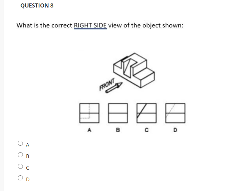 Solved A horizontal surface will appear as a(n) | Chegg.com