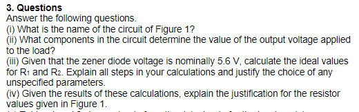 Solved 2. The circuit Figure 1 below shows a type of voltage | Chegg.com
