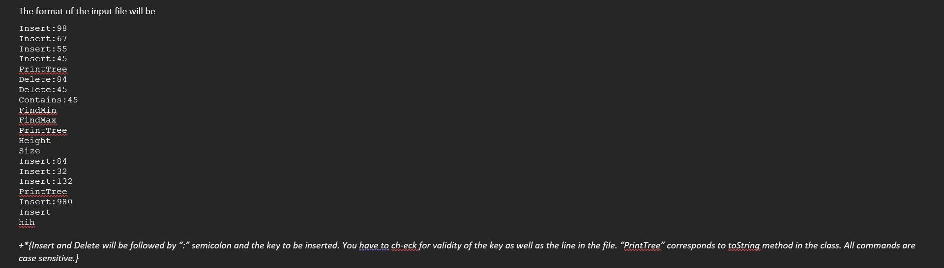 Solved The task of this project is to implement in Java a | Chegg.com