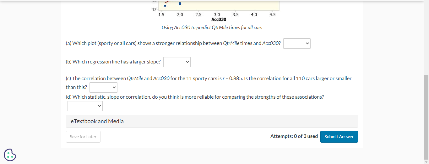Solved Acceleration - All Cars The Cars 2020 dataset has | Chegg.com