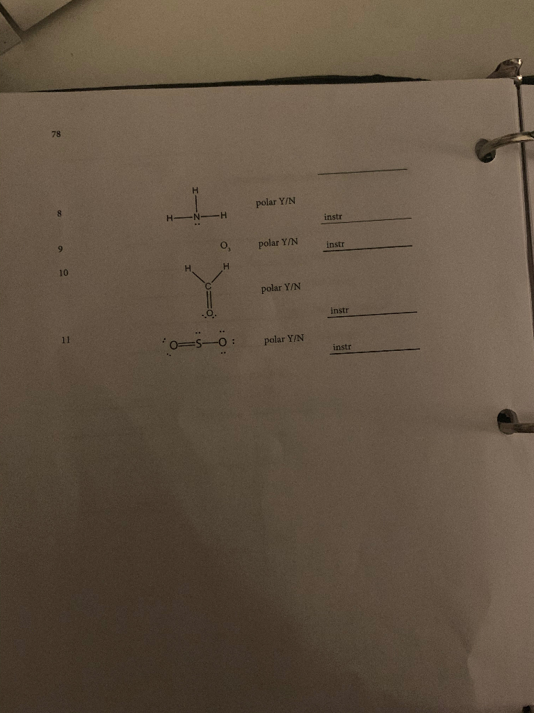 Solved name Report Sheet - Molecular Geometry linear instr | Chegg.com