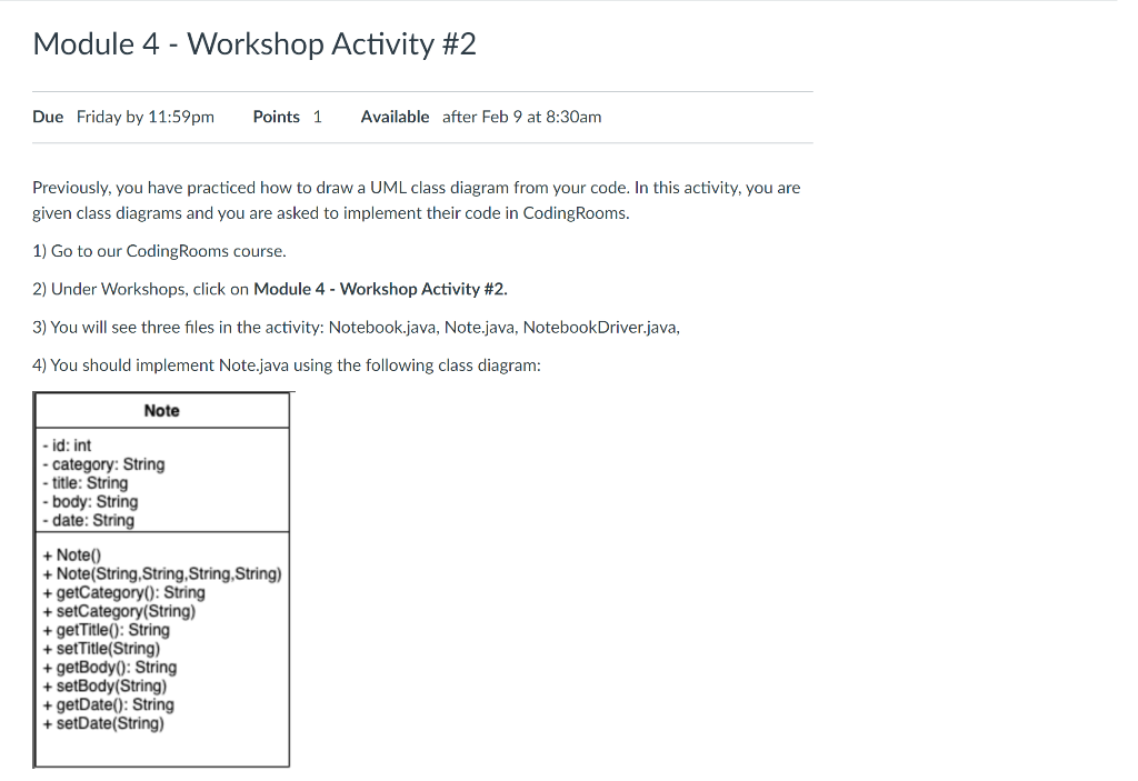Solved Previously, you have practiced how to draw a UML | Chegg.com