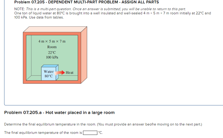 Solved Problem 07.205 - DEPENDENT MULTI-PART PROBLEM - | Chegg.com