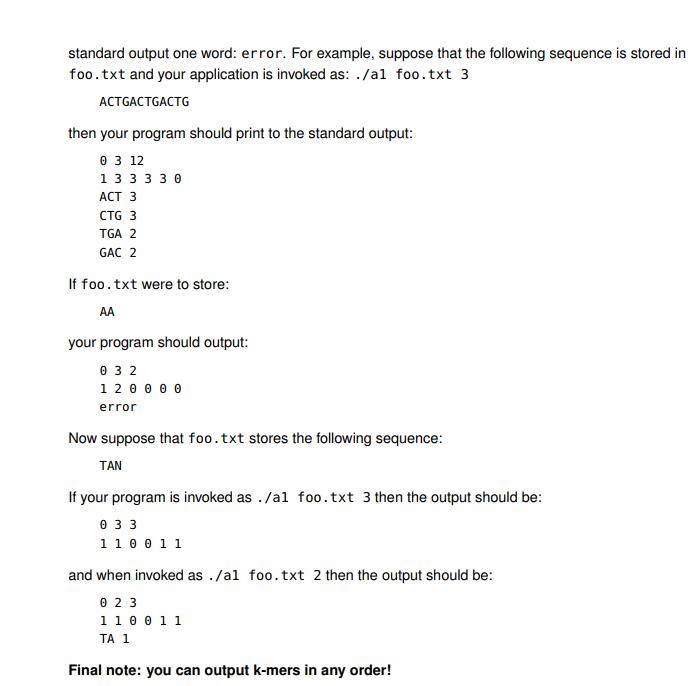 Solved K Mer Counting With C