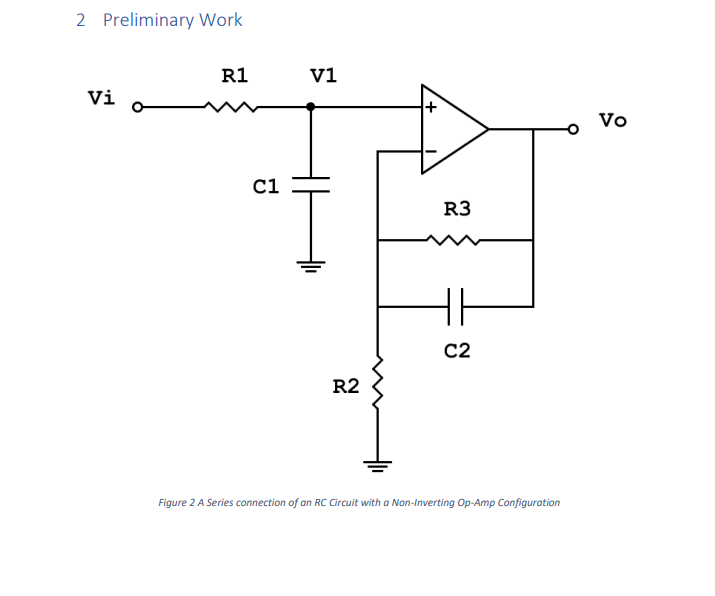 Solved 2 Preliminary Work Figure 2 A Series connection of an | Chegg.com