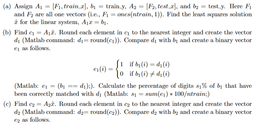 Solved Note: I cannot add the usps_train.txt and | Chegg.com