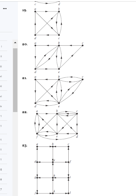 Solved In Exercises 18–23 determine whether the directed | Chegg.com