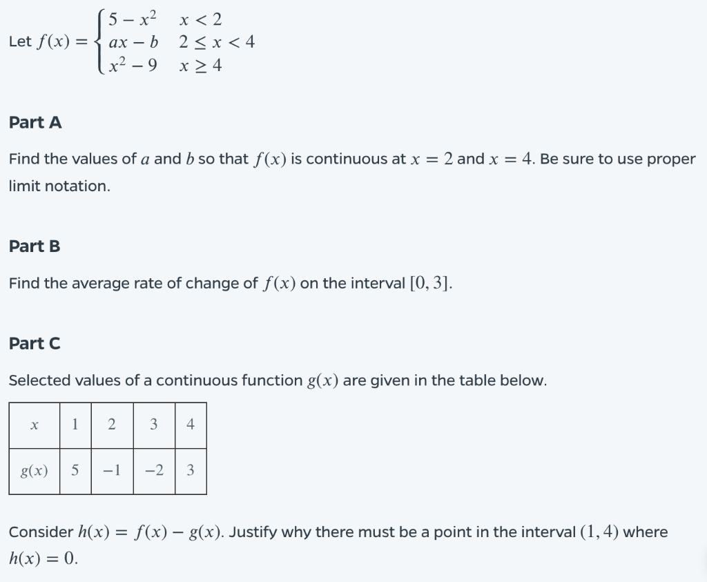 Solved Let f(x) = 5-x² x