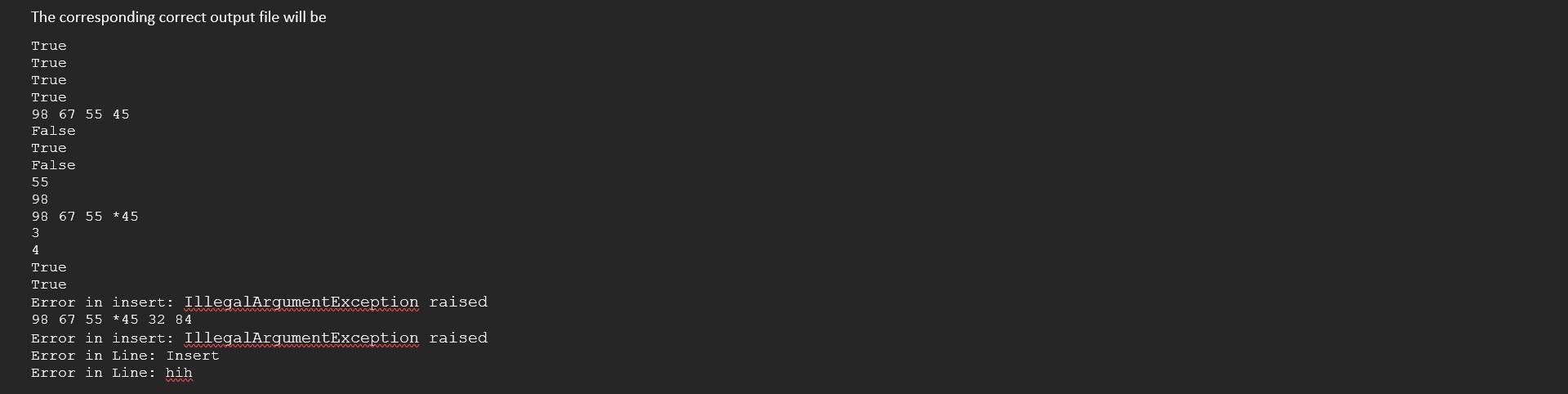 Solved The task of this project is to implement in Java a | Chegg.com