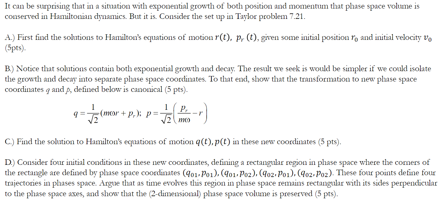 Solved 7.21* The center of a long frictionless rod is | Chegg.com