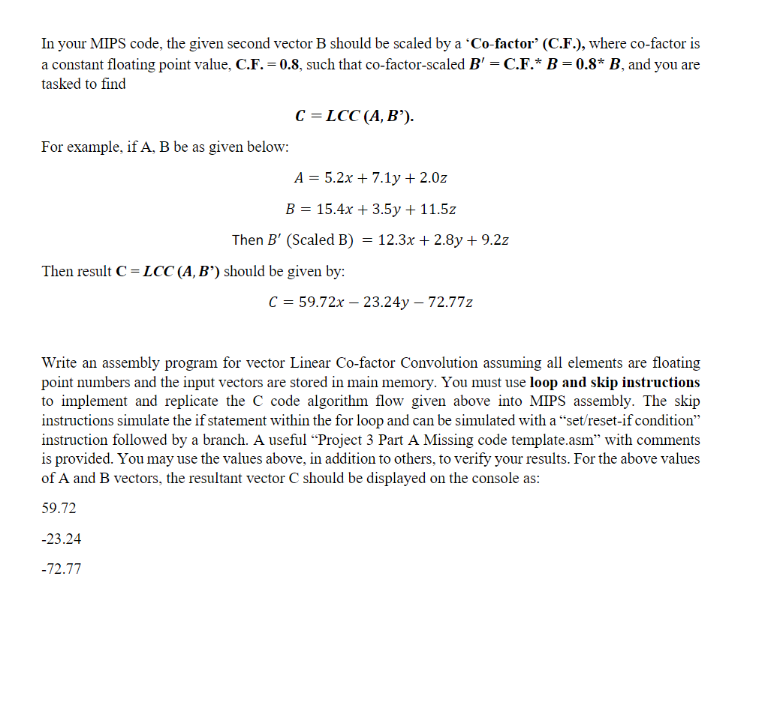 Solved Project Description: In this project you will be | Chegg.com