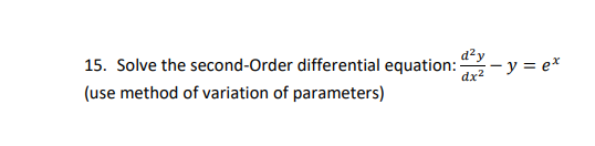 Solved 13. Find the unique solution of the second-order ivp: | Chegg.com