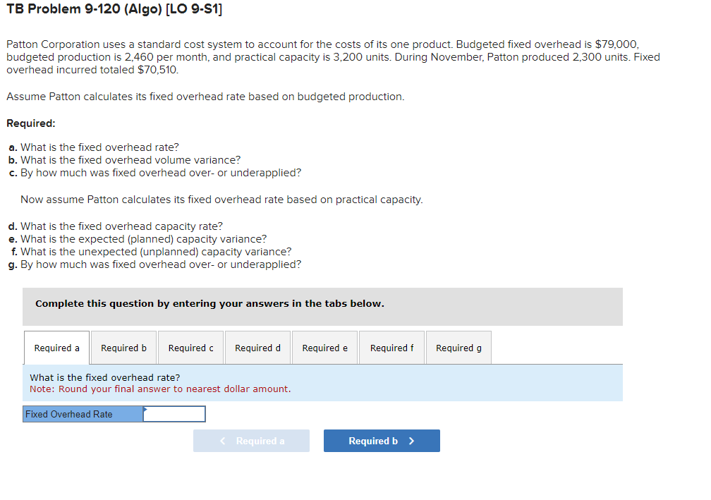 Solved Patton Corporation uses a standard cost system to | Chegg.com