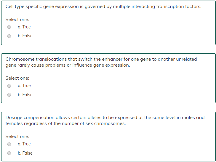 Solved Cell type specific gene expression is governed by | Chegg.com