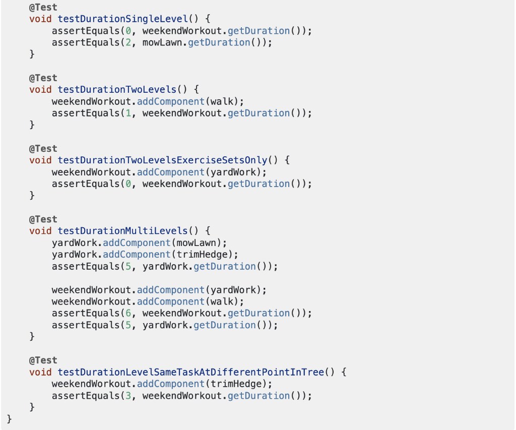Solved Assume the concept of an ExerciseSet Application that | Chegg.com
