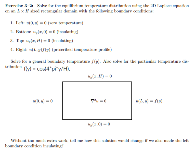 Solved Exercise 3-2: Solve for the equilibrium temperature | Chegg.com