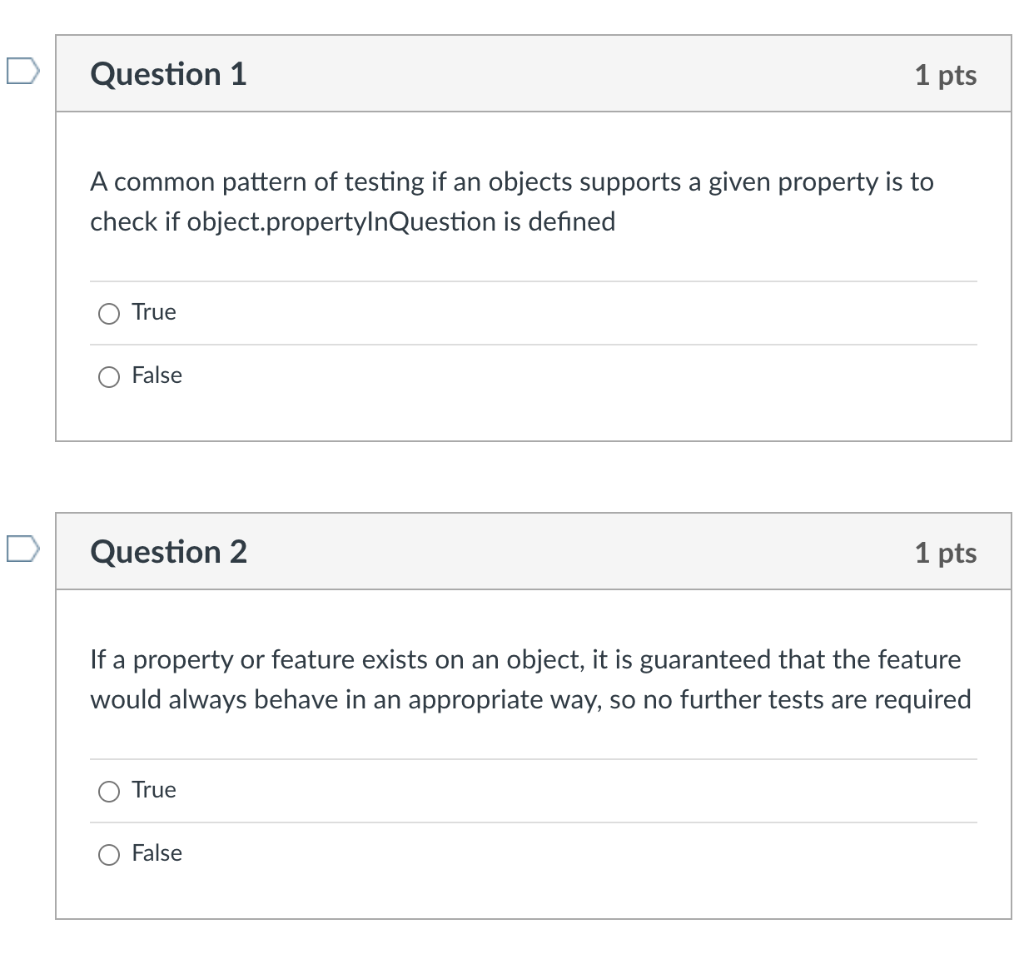 Solved A Common Pattern Of Testing If An Objects Supports A 2699