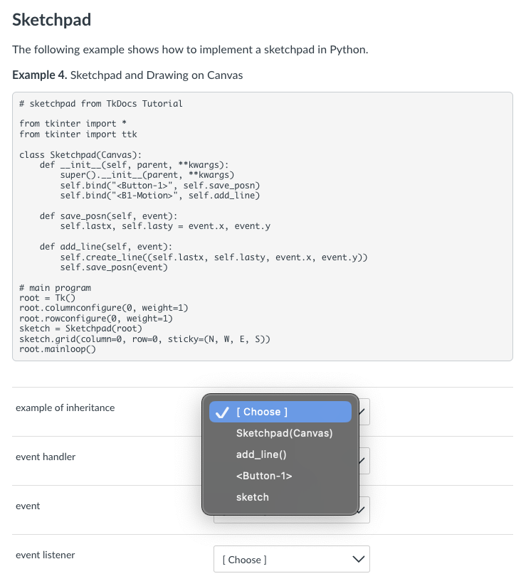 Solved Sketchpad The following example shows how to | Chegg.com