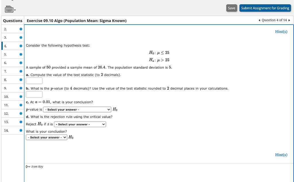 Solved Save Submit Assignment For Grading Questions Exercise 