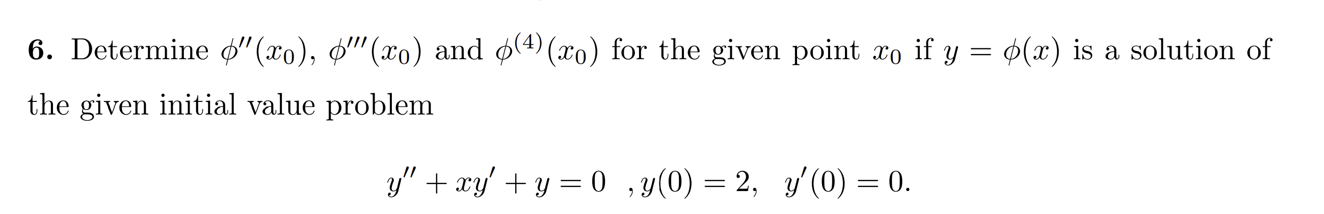 Solved 6. Determine \\( \\phi^{\\prime | Chegg.com