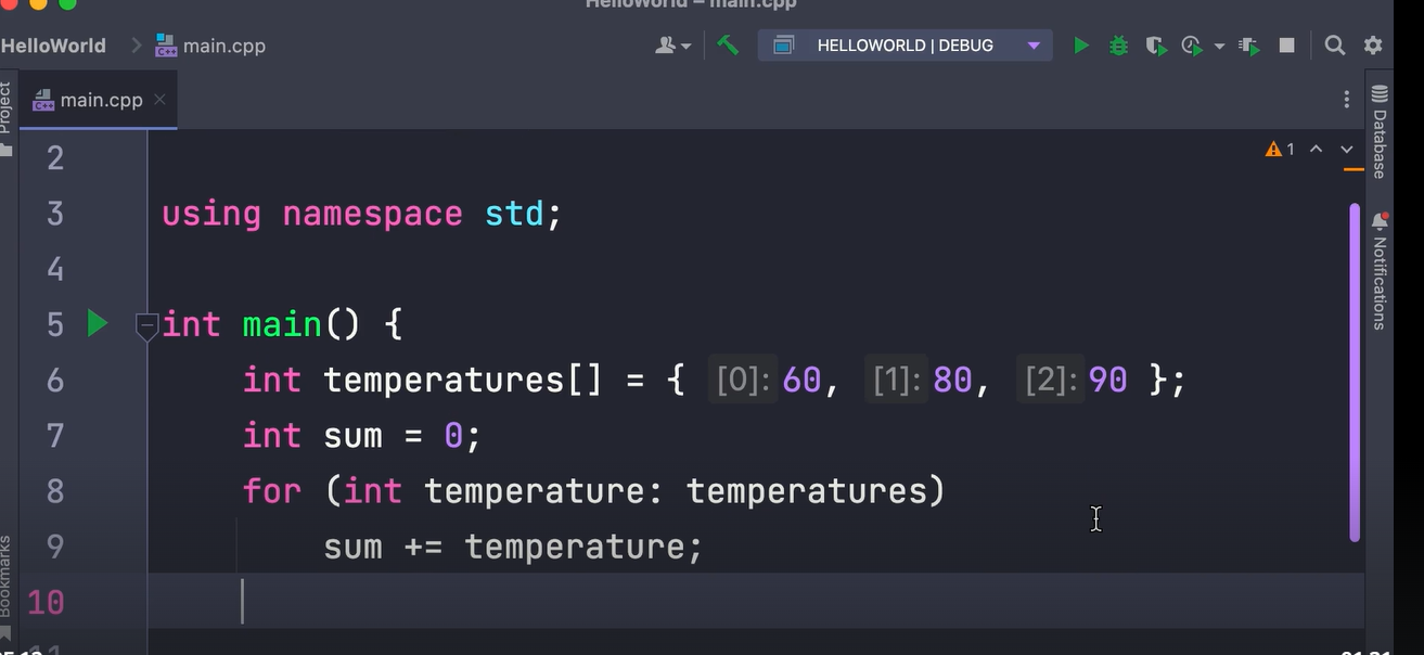 Solved how are the int tempratures showing like | Chegg.com