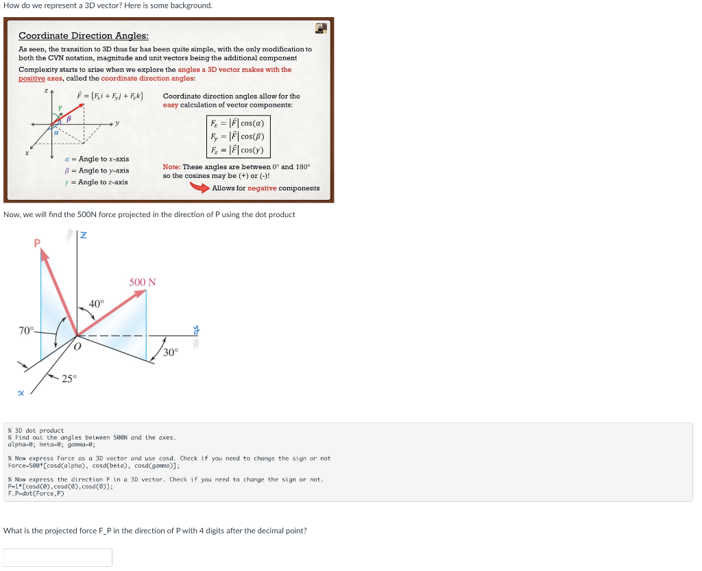 The dot product is a fundamental concept in | Chegg.com