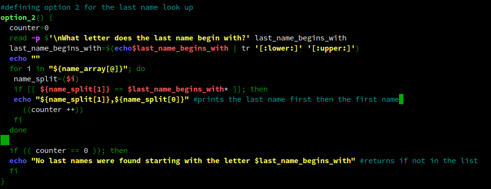 Solved I'm having issues with the return on option 2. the | Chegg.com