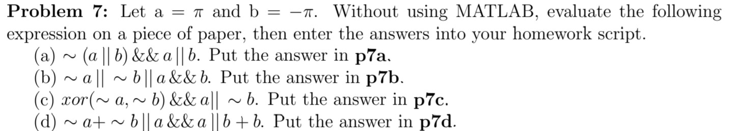 Solved This is a homework for MATLAB. Please answer using | Chegg.com