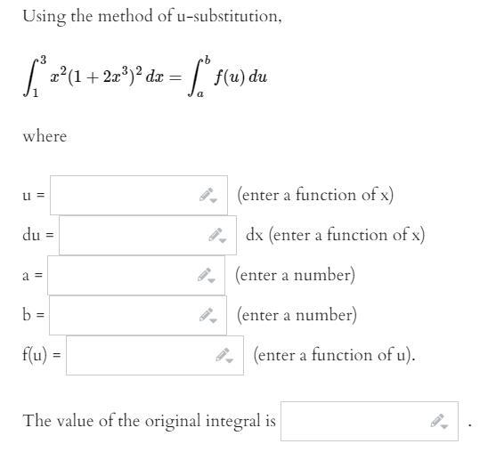 Solved Using the method of u-substitution, $ * 221 +229)? da | Chegg.com