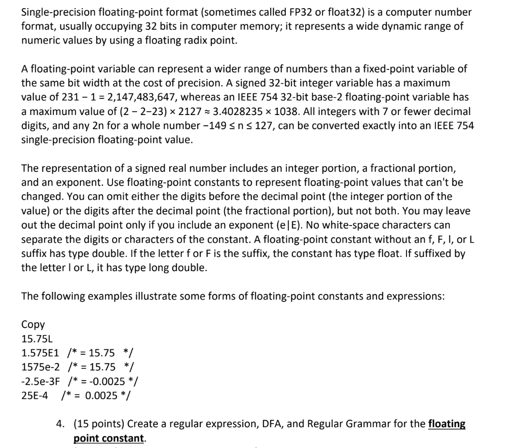 Solved (15 points) Write code that that lets you know if a | Chegg.com