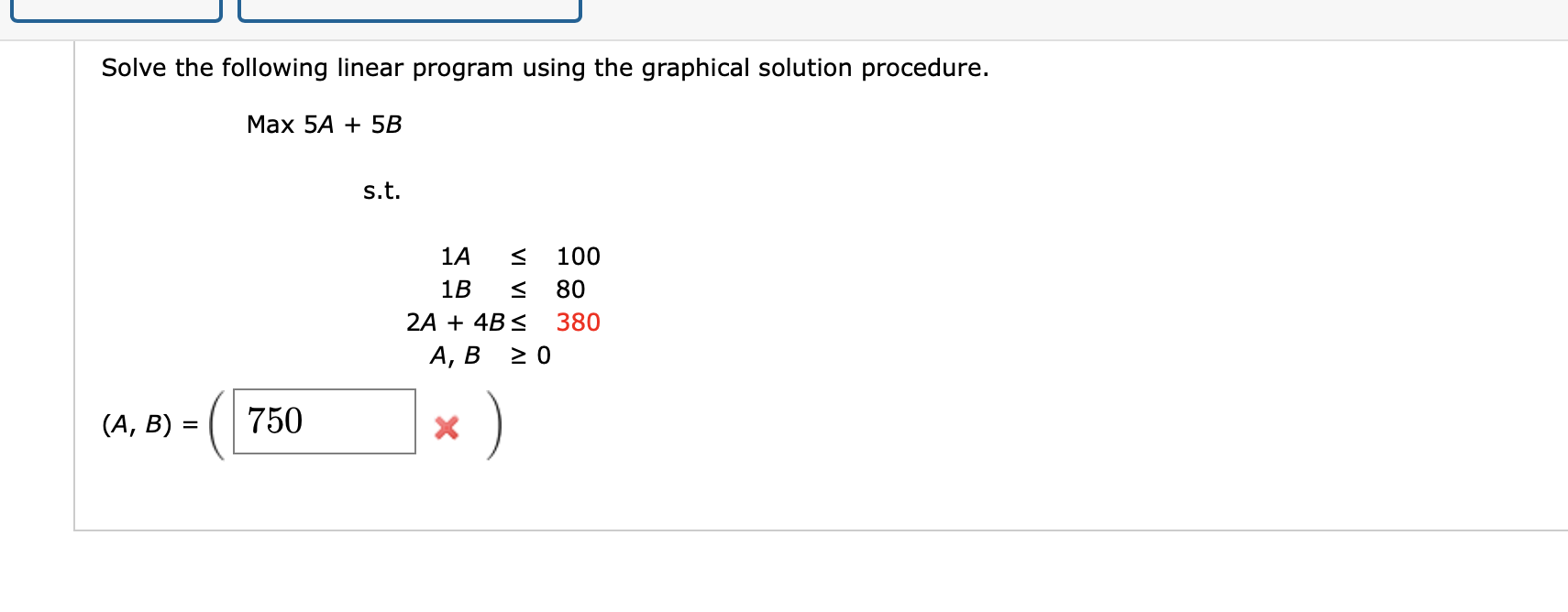 Solved Solve the following linear program using the | Chegg.com