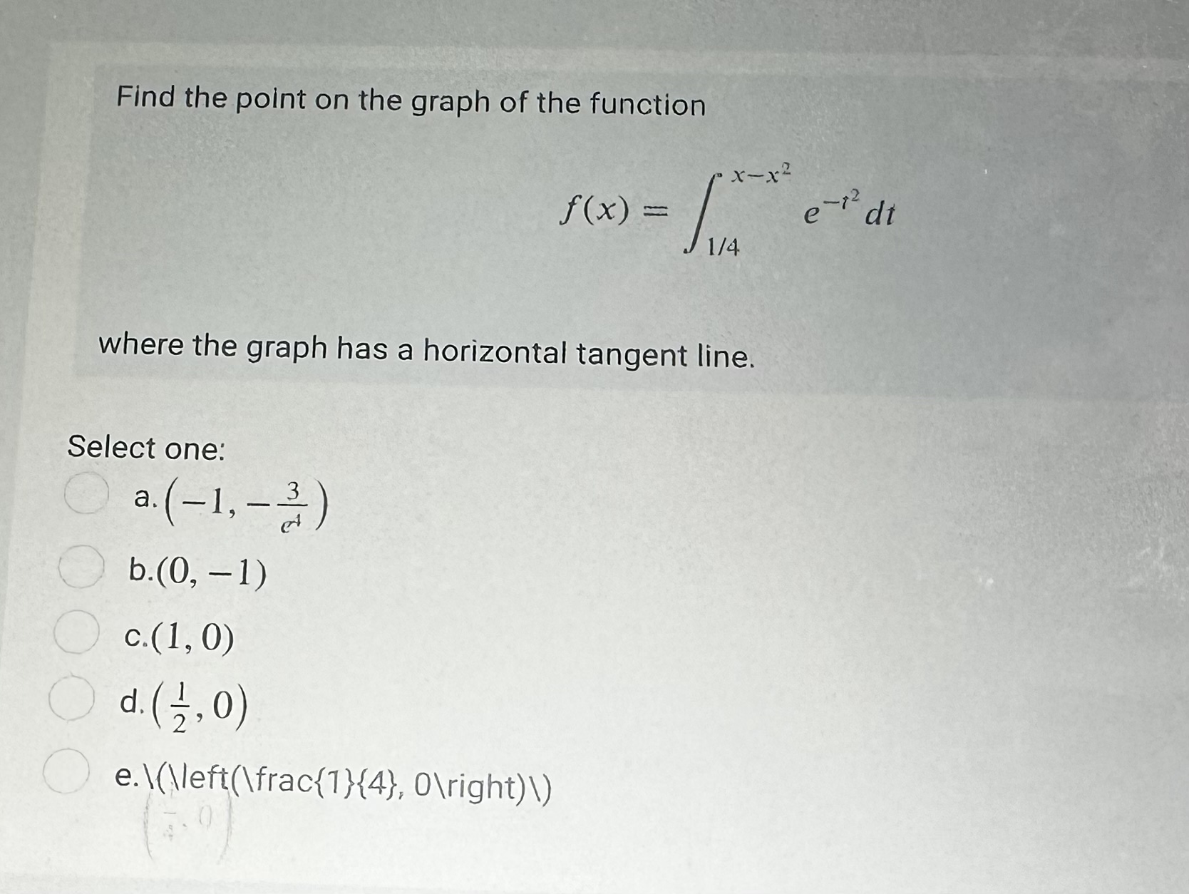 Solved Find the point on the graph of the function | Chegg.com