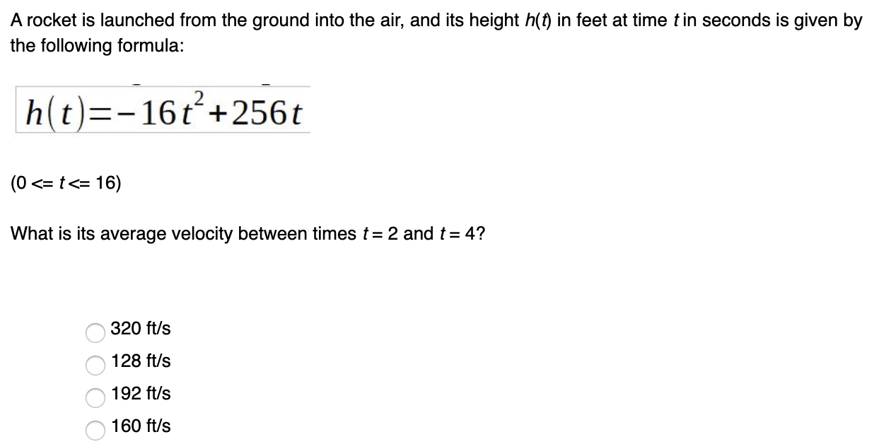 Solved A rocket is launched from the ground into the air, | Chegg.com