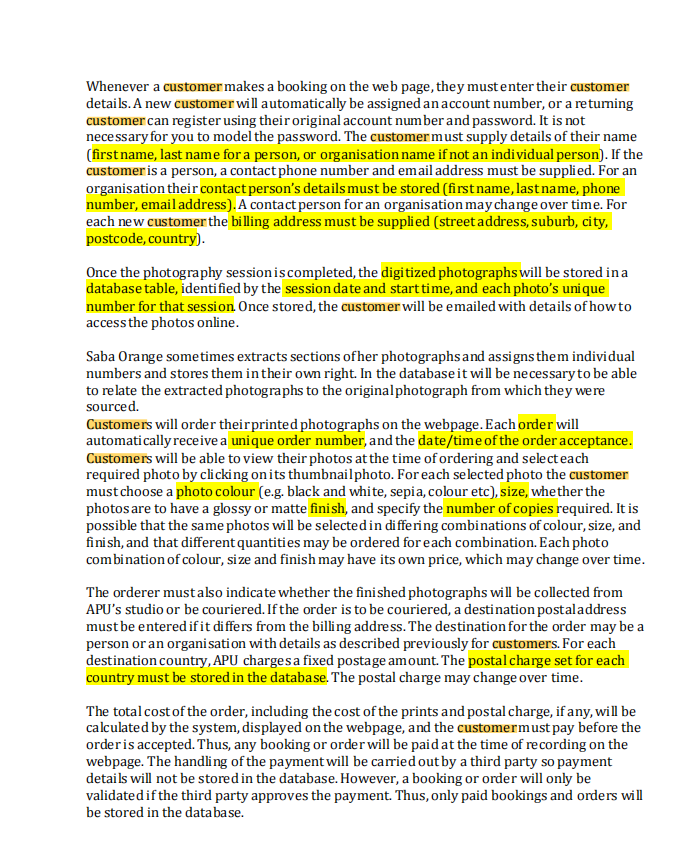 Solved Question: Task 6 Construct SQL Queries [25 | Chegg.com