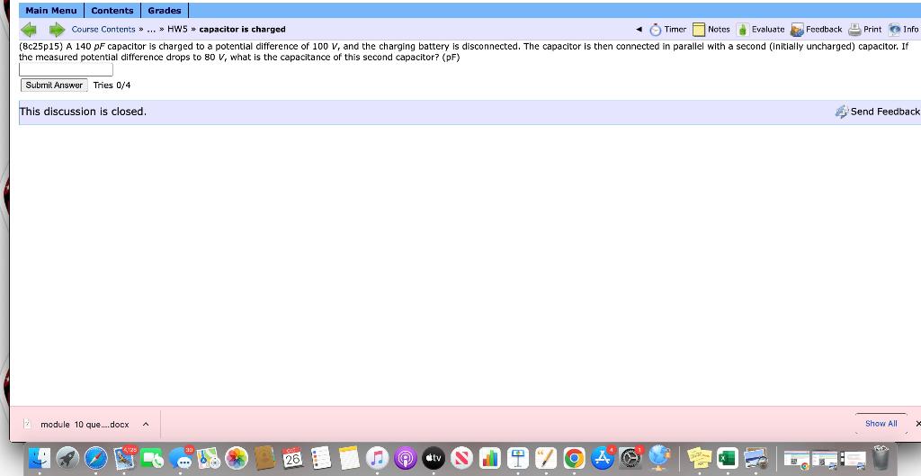Solved the meacured notential difference drops to 80 V, what | Chegg.com