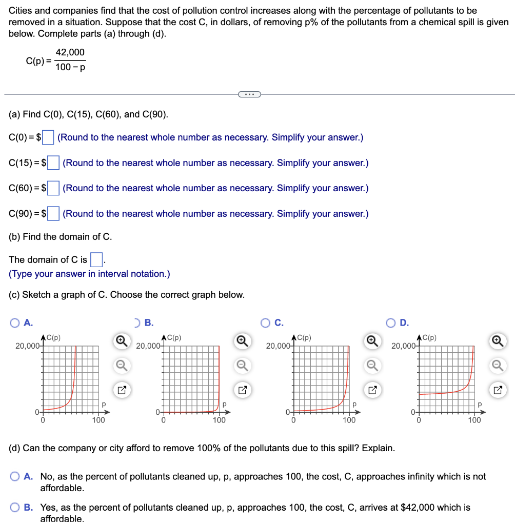 Solved Cities and companies find that the cost of pollution | Chegg.com
